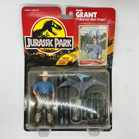 Mattel | Toys | Jurassic Park Alan Grant Original 993 Figure | Poshmark